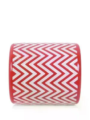Hermès Chevron Pattern Cylindrical Scarf Ring
