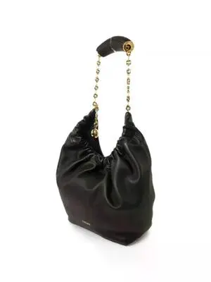 Loewe Small Squeeze Chain-strap Lambskin Shoulder Bag - Black