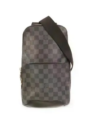 LOUIS VUITTON Damier Graphite Avenue Sling Bag - Grey