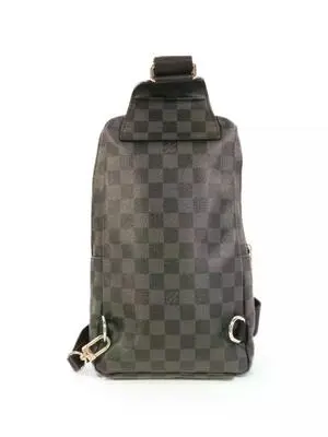 LOUIS VUITTON Damier Graphite Avenue Sling Bag - Grey