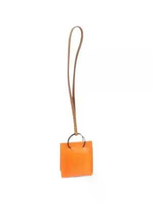 Hermès Sac Bag Charm - Orange