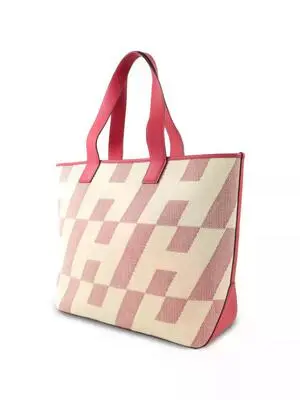 Hermès Biais Canvas Tote Bag