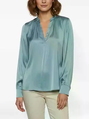 Zadig&Voltaire Satin Blouse - Blue