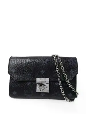 Mcm Millie Visetos Shoulder Bag