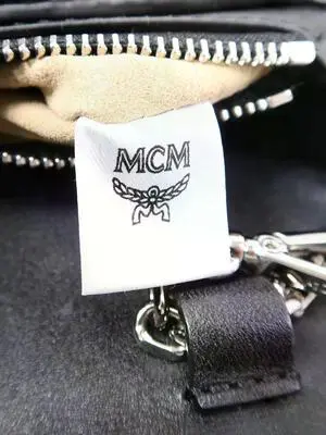 Mcm Millie Visetos Shoulder Bag