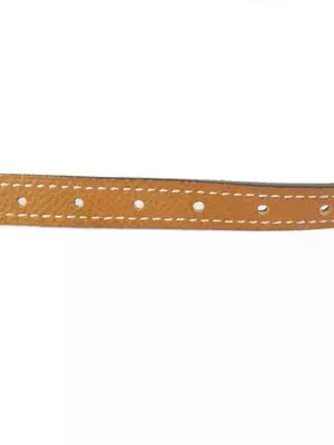 Hermès Epsom Leather Belt With Gold-tone Hardware