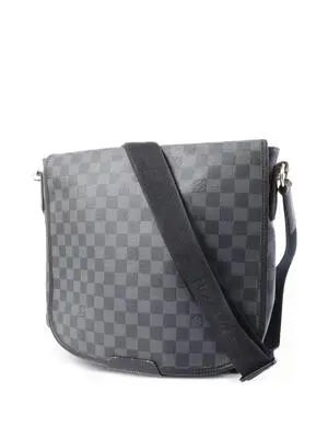 LOUIS VUITTON Damier Graphite Daniel Shoulder Bag