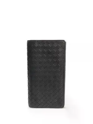 Bottega Veneta Intrecciato Long Wallet - Black