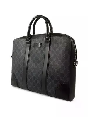 Gucci Gg Supreme Briefcase Laptop Bag