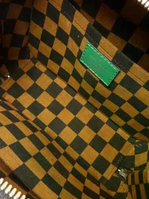 LOUIS VUITTON Valisette Bb Damier Tote Bag