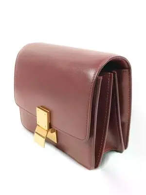 Celine Small Classic Box Shoulder Bag - Red