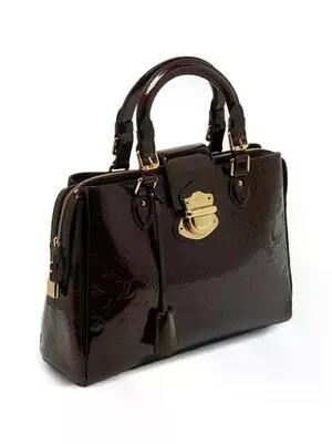 LOUIS VUITTON Monogram Vernis Tote Bag - Red