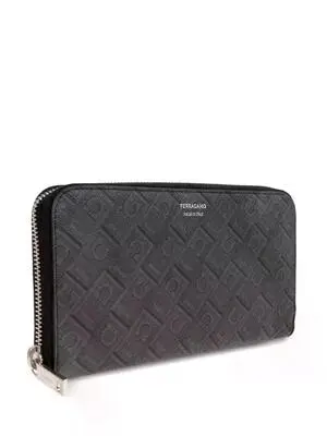 FERRAGAMO Monogram Zip-around Wallet