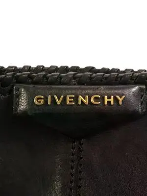 Givenchy Braided-trim Leather Tote Bag