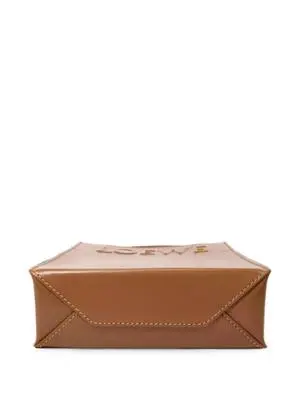 Loewe Leather Standard A5 Tote Bag - Brown
