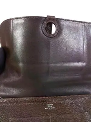 Hermès Dogon Gm Wallet - Brown