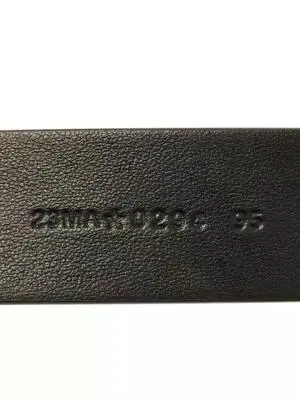 Dior Starfish Buckle Leather Belt