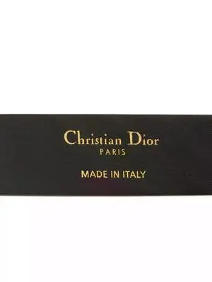 Dior Starfish Buckle Leather Belt