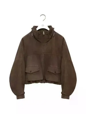 Loewe Suede Zip-up Jacket