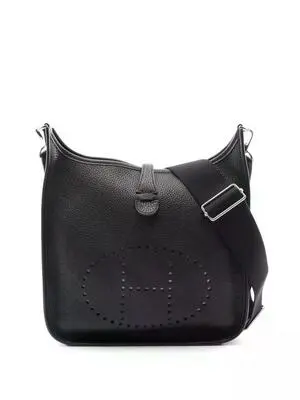Hermès Clemence Evelyne Iii 29 Crossbody Bag - Black