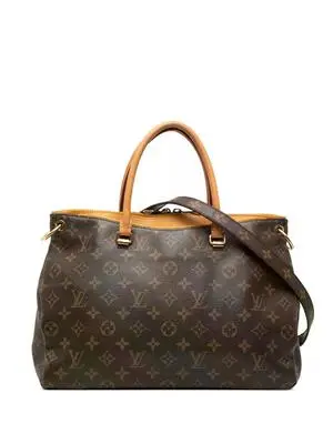 LOUIS VUITTON Monogram Pallas Mm Satchel - Brown