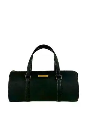 Burberry Calf Leather Handbag - Black