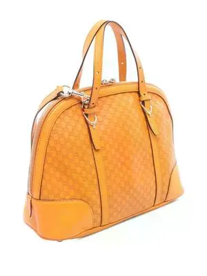 Gucci Monogram Dome Satchel - Orange