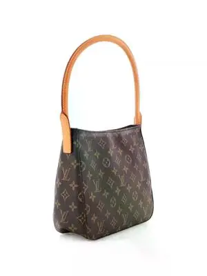 LOUIS VUITTON Monogram Canvas Mm Satchel Handbag - Brown
