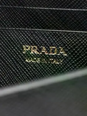 Prada Saffiano Crossbody Bag - Black