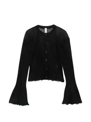 CFCL Hypha Lucent Glitter Cardigan - Black