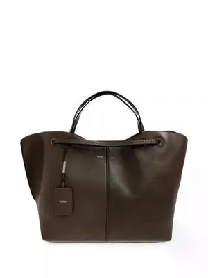 Max Mara Double Nappa Leather Tote Bag