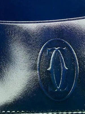 Cartier Happy Birthday Patent Leather Card Holder