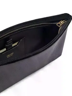 TOM FORD Sequin-embellished Ring-handle Clutch Bag