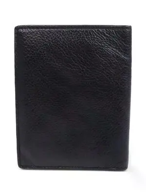 Balenciaga Logo Leather Wallet