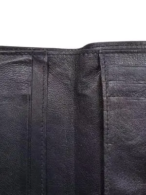 Balenciaga Logo Leather Wallet