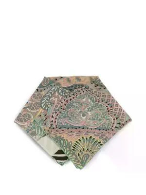 Hermès Graphic-print Scarf - Pink
