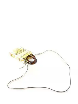 Fendi Sunshine Mini Leather Tote Bag