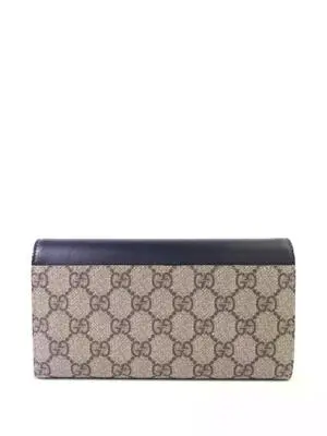 Gucci Gg Supreme Scalloped Wallet