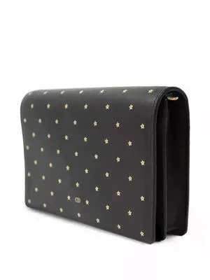 Dior Leather Star Embellished Shoulder Bag