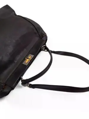 Fendi Peekaboo Tote Bag - Black