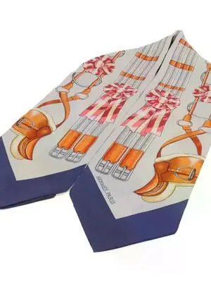Hermès Maxi Twilly Scarf - Neutrals