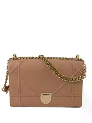 Dior Christian Dior Diorama Chain-Strap Shoulder Bag Neutrals
