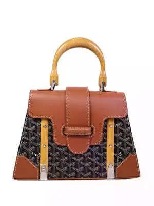 Goyard Goyard Saigon Structured Handbag Brown