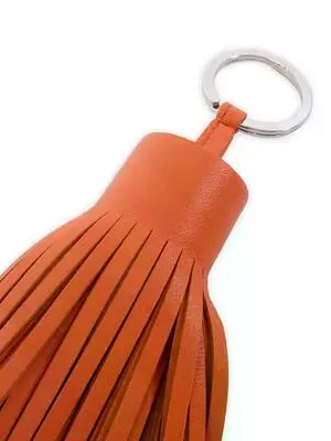 Hermès Carmen Gm Tassel Charm With Silver-tone Hardware