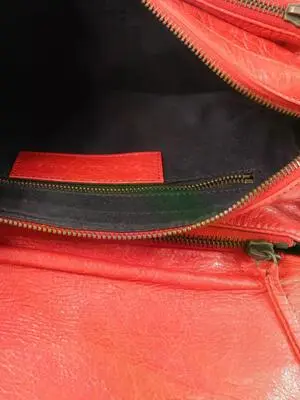 Balenciaga Studded Leather Shoulder Bag