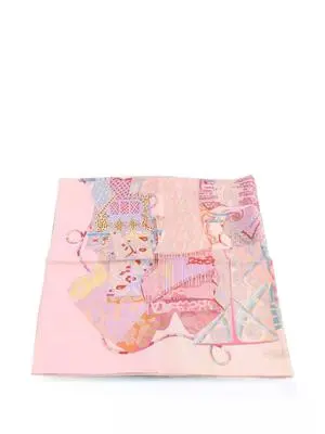 Hermès Voyage En Étoffes Scarf
