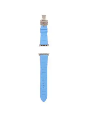 Hermès Kilim Apple Watch Strap - Blue