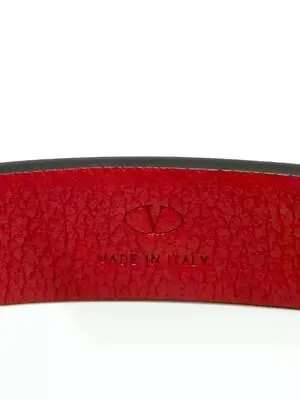 Valentino Garavani Vlogo Leather Bracelet