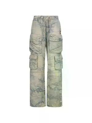 Amiri Camo-jacquard Baggy Cargo Jeans