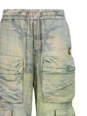 Amiri Camo-jacquard Baggy Cargo Jeans